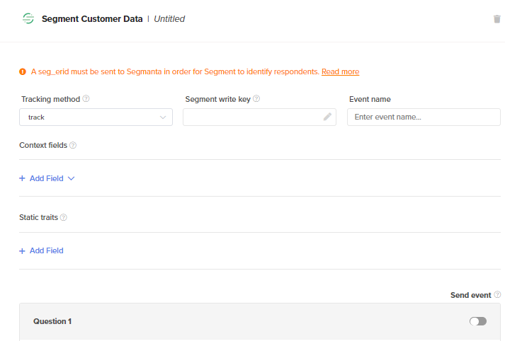 Segment Customer Data